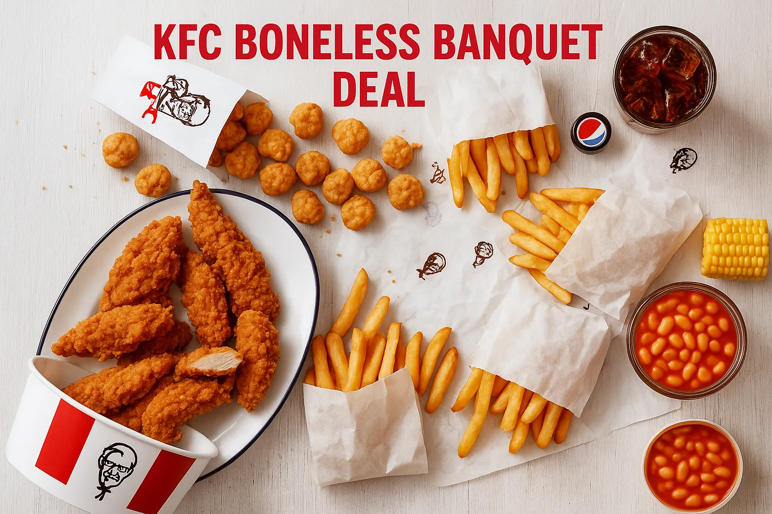 Boneless Banquet Deal KFC Menu UK